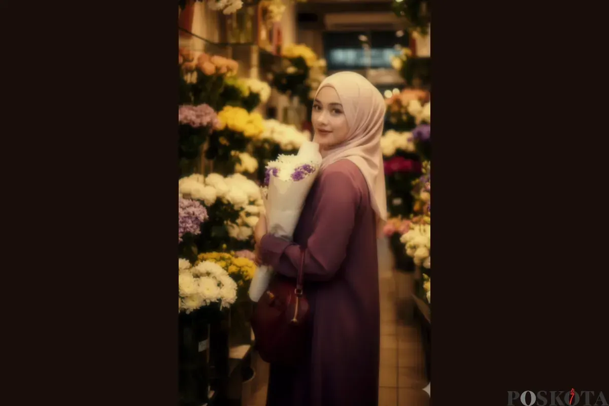 Cara Edit Foto di Toko Bunga Aesthetic Pakai Gemini AI - Poskota
