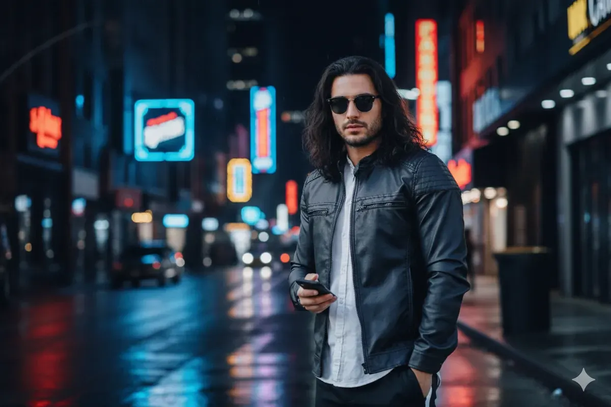 Prompt Gemini AI Cowok Gondrong yang Maskulin, Gini Bikin Foto Keren ...