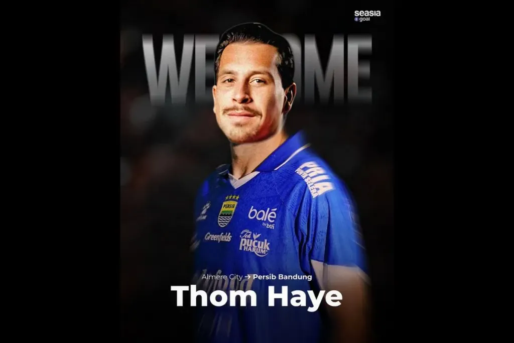 RESMI! Thom Haye Pemain Baru Persib Bandung, Gajinya Ditaksir Rp750 ...