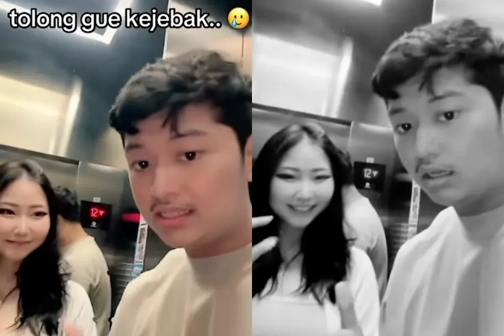 Viral TikTok Msbreewc dan Ello MG Kejebak di Lift, Netizen Bahas Video ...