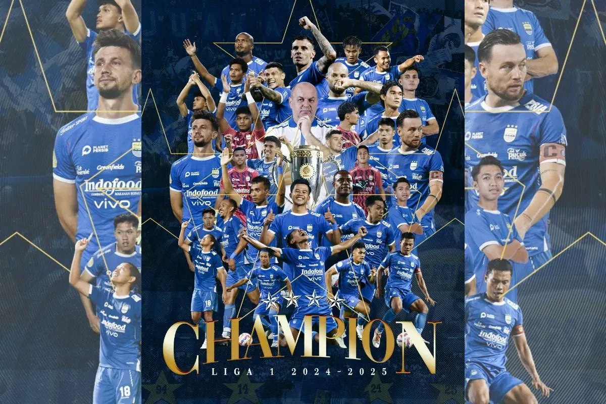 SAH! Persib Bandung Juara Liga 1 2024/2025, Mantan Bintang Chelsea ...