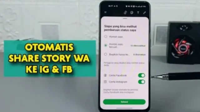 Mudah! Share Status WhatsApp Otomatis ke Instagram dan Facebook dengan ...