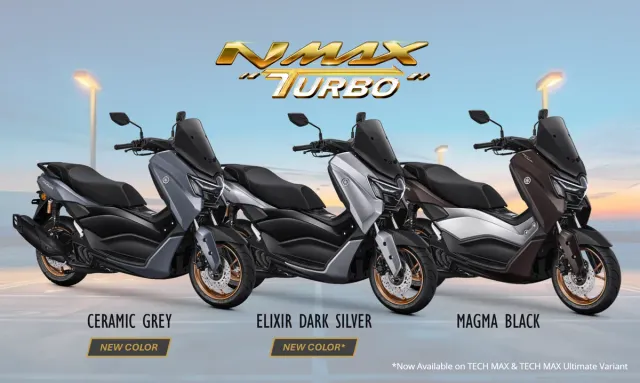 Yamaha NMAX “TURBO” dan NMAX NEO Hadir dengan Warna Baru, Segini ...