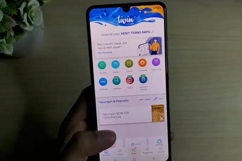 Cara Praktis Buka Rekening Mandiri Melalui Livin by Mandiri Secara ...
